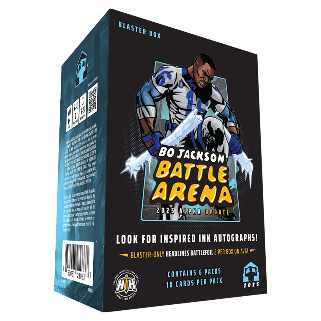 Bo Jackson Battle Arena 2025 Alpha Update Blaster Box | A to Z Collectibles